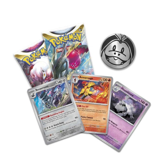 Pokemon Tcg 2023 Armarouge, Revavroom, & Houndstone Enhanced 2 Pack Bl ...