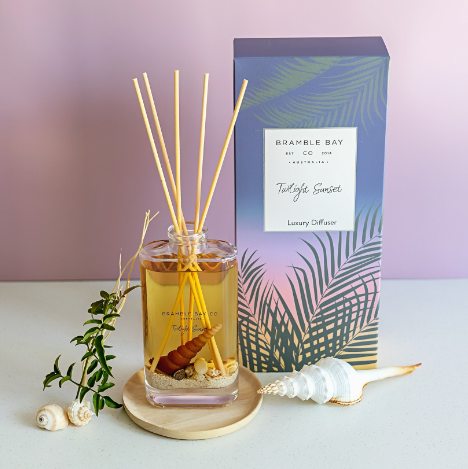Bramble Bay Co Twilight Sunset Luxury Reed Diffuser – More Than News